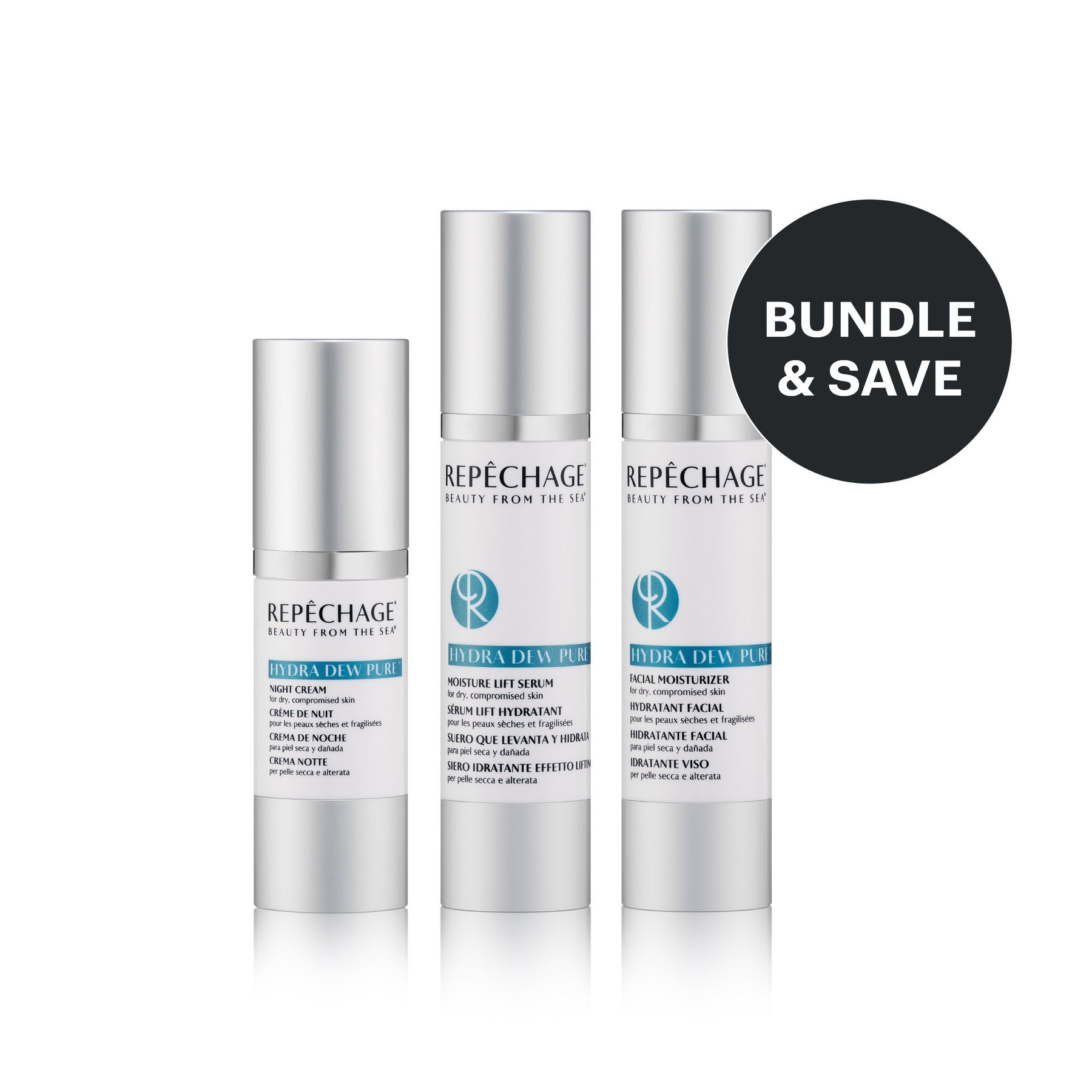 FREE Hydra Dew Pure Moisture Lift Serum w/ Hydra Dew Pure Facial Moist ...